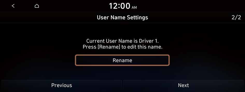When the First Run Setup screen appears, press OK