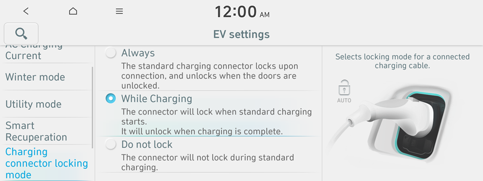 Audible charging info