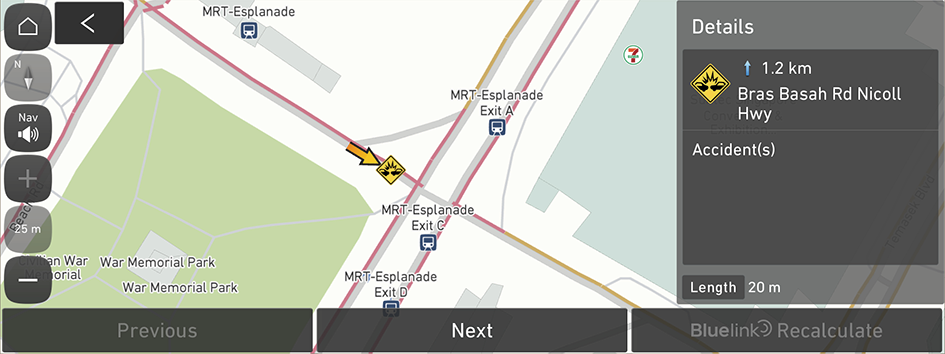 Check the detailed traffic information.