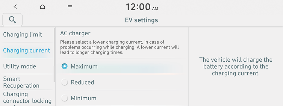 The charging time may vary depending on charging conditions. If a problem occurs during charging ...