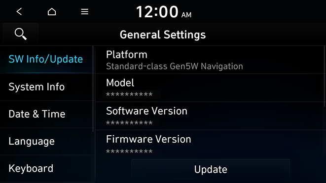 For details on how to update the system software: see " How to Update the Map and Software for ...